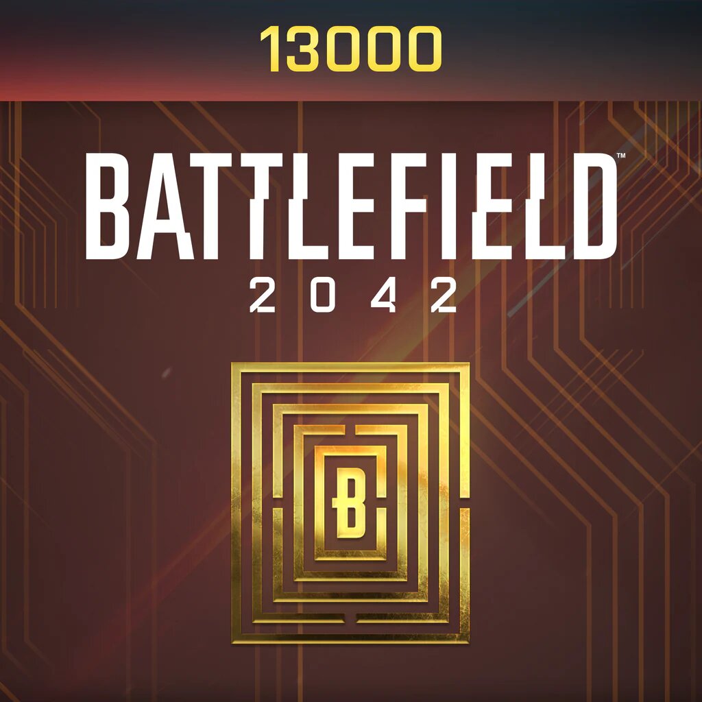 Дополнение Battlefield 2042 - 13000 BFC, цифровое издание PlayStation 4 и PlayStation 5, регион Турция / код пополнения баланса