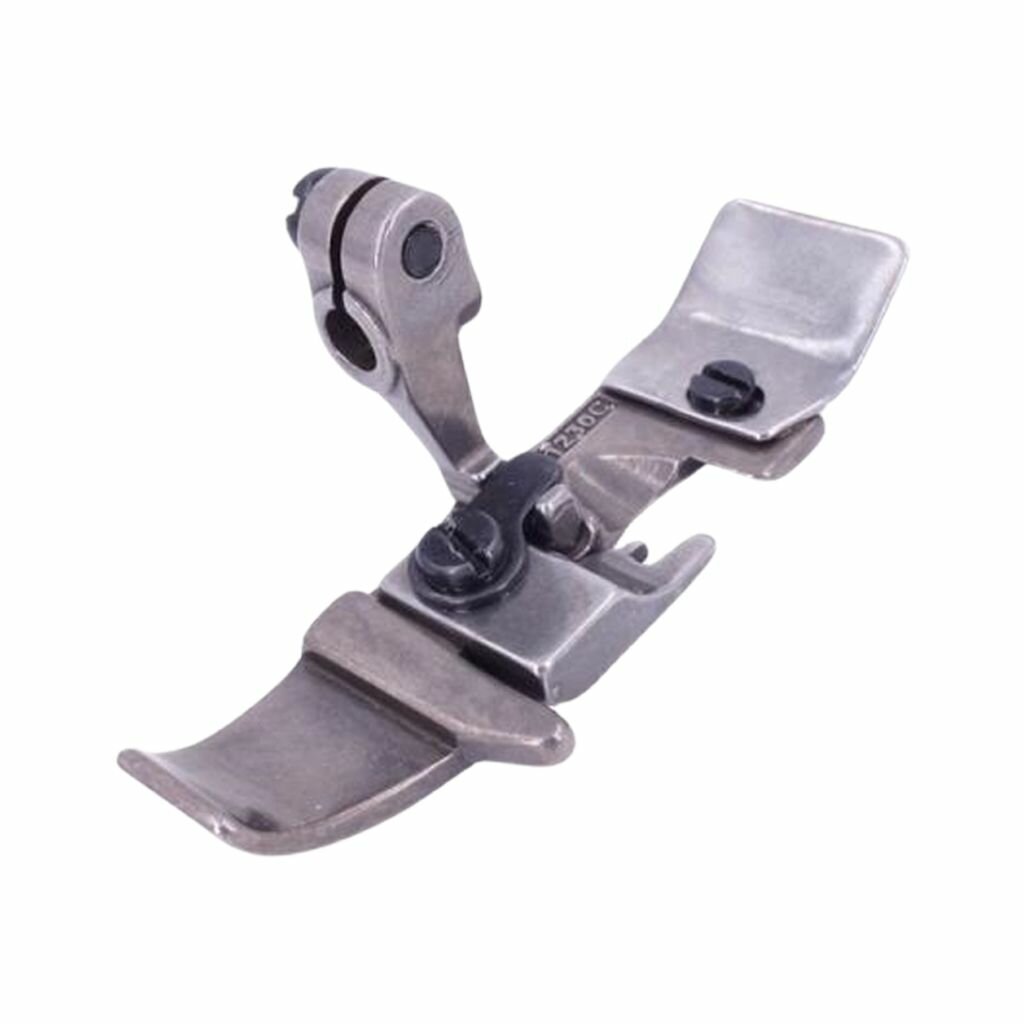 Металлическая прижимная лапка для оверлока для толстой кожаной ткани, аксессуары для швейной машины