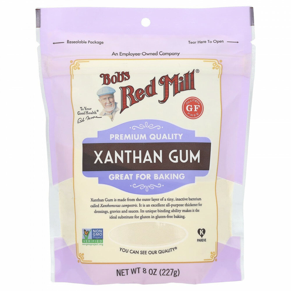 Bob's Red Mill, ксантановая камедь, без глютена, 227 г (8 унций)