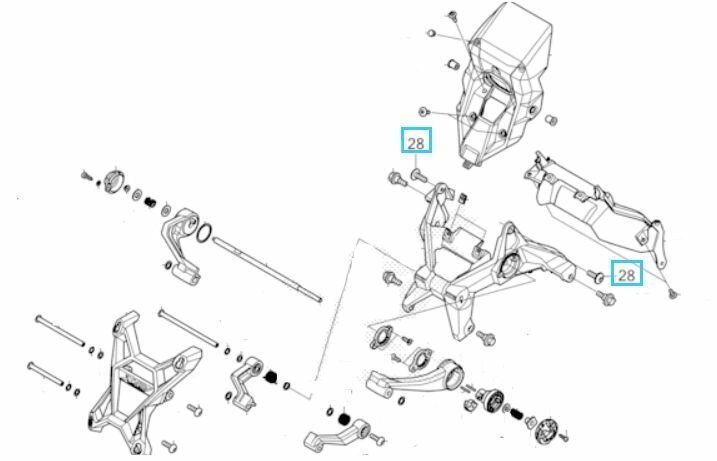 Болт, специальный, 6X18 (Оригинал)