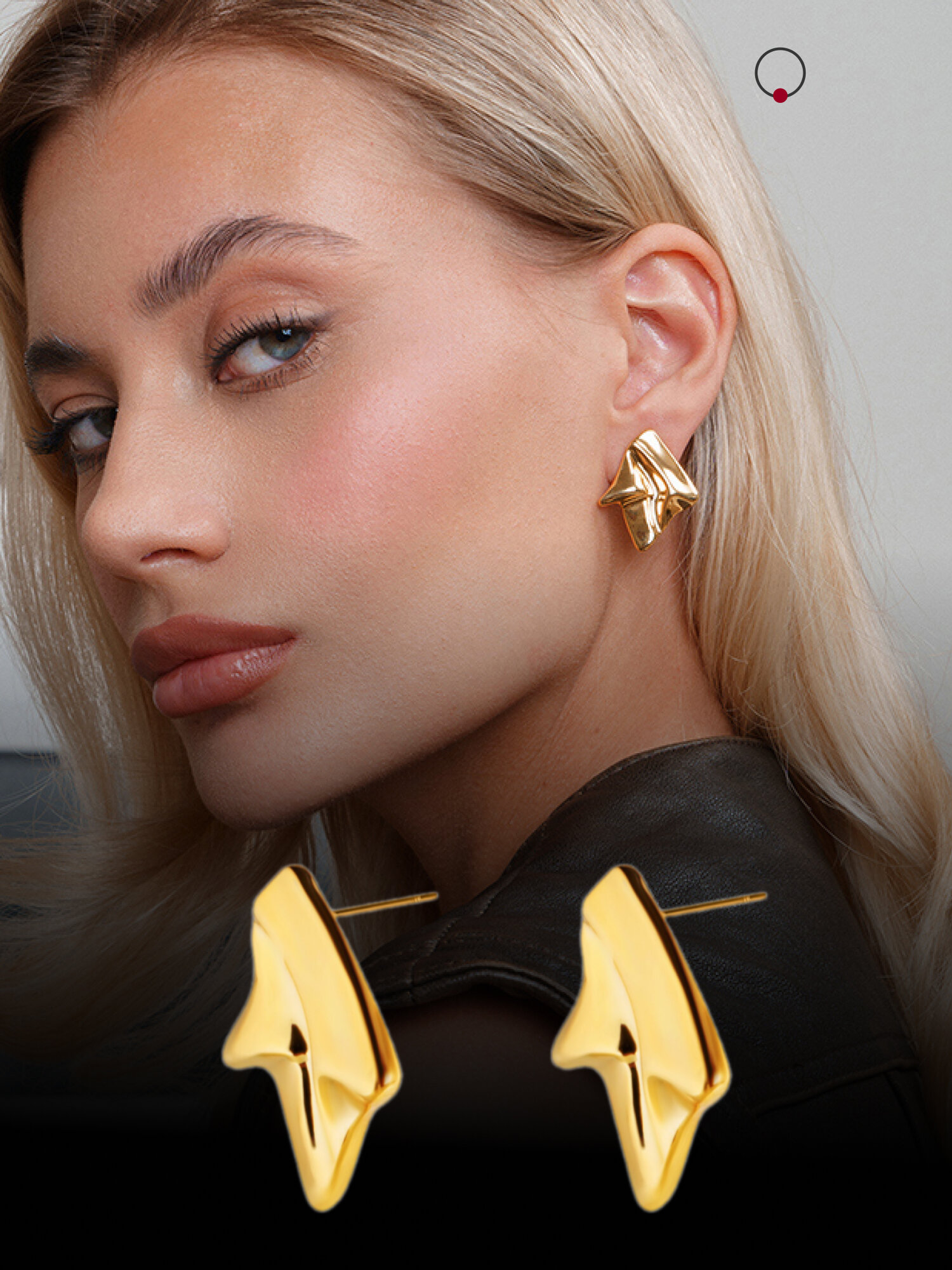 Серьги пусеты