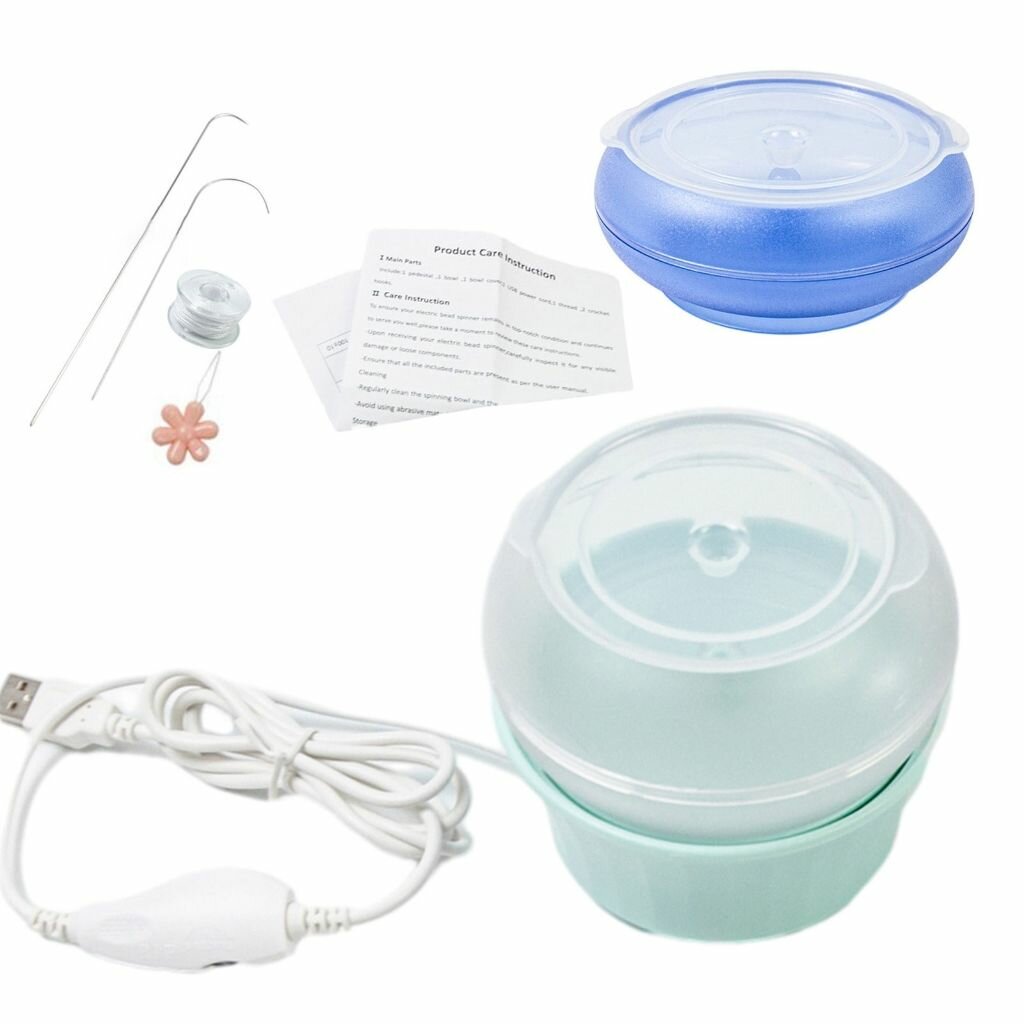 Электрический набор для прядения бисера с нитевдевателем глиняных бусин, изготовление браслетов, браслетов дружбы, ювелирных изделий