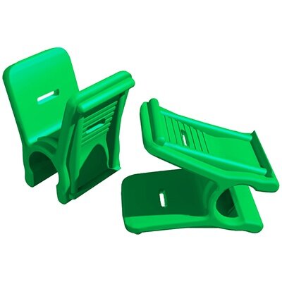 Зажим для парника Дача Удачи пластмассовый "Садовый" для трубки диаметр 1-1,2 см, 10 штук (ПД-020)