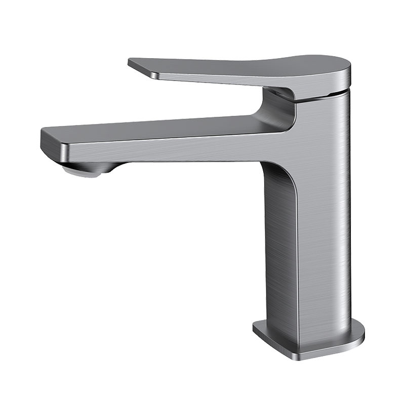 Смеситель для раковины Osgard Bretta Gun Grey (52013) серый