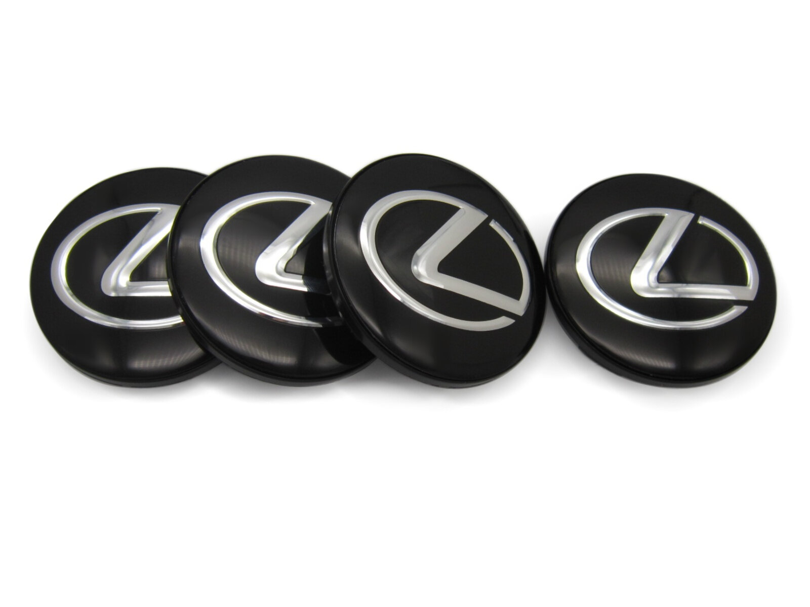 Колпачки, заглушки на литые диски КиК Лексус 62/55/10, комплект 4 шт.