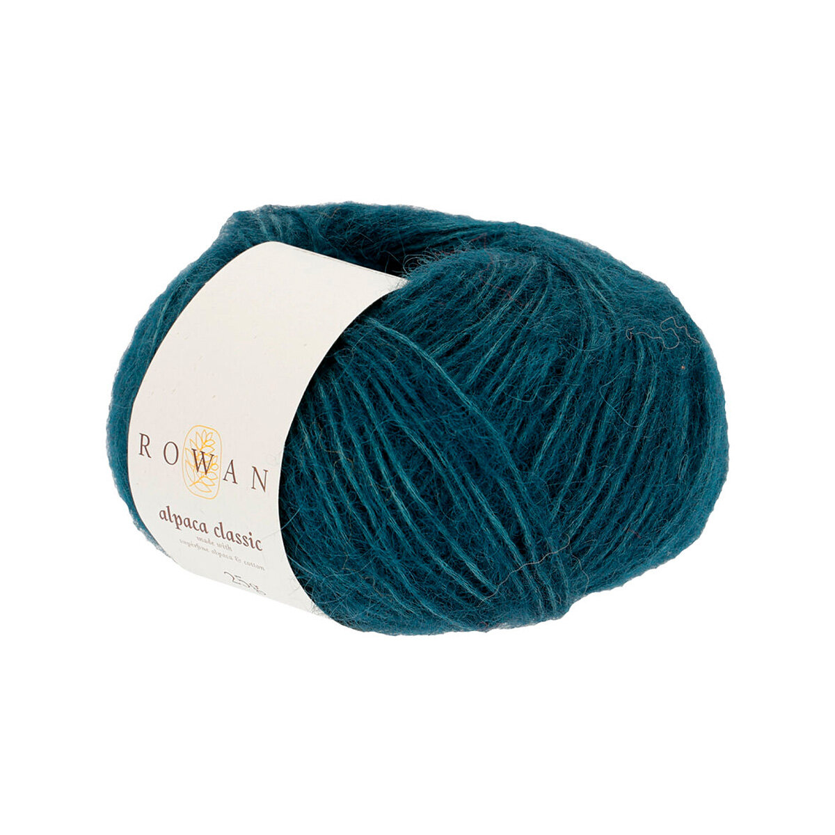 Alpaca Classic /Альпака Классик/ пряжа Rowan, 9802214 (109, deep teal (темно-бирюзовый), бирюзовый)
