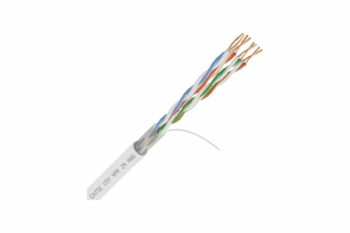 Внутренний кабель Netlink бухта 15 метров NL-CU UTP 4PR STANDART 24 AWG CAT5e 25м белый УТ-00001395