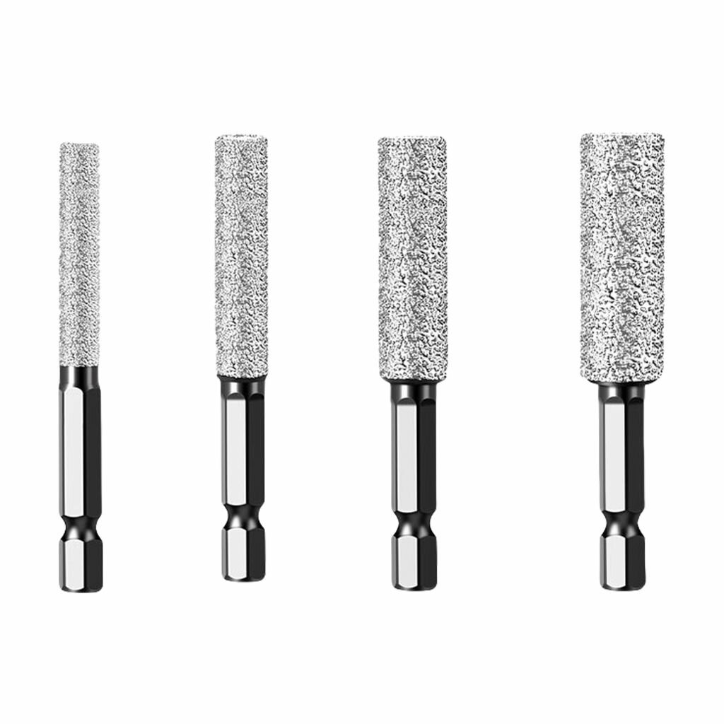 Набор алмазных коронок 6/8/10/12 мм, 6 8 10 12mm