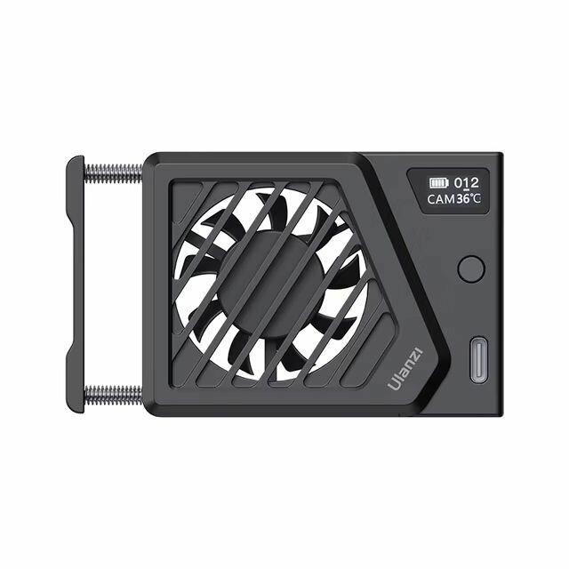 Охлаждение универс. Ulanzi CA25 Black для камеры Sony Canon FUJIFILM Nikon ZV-E1 FX30 A7M4 R8 R7 R6 XT4 Z30