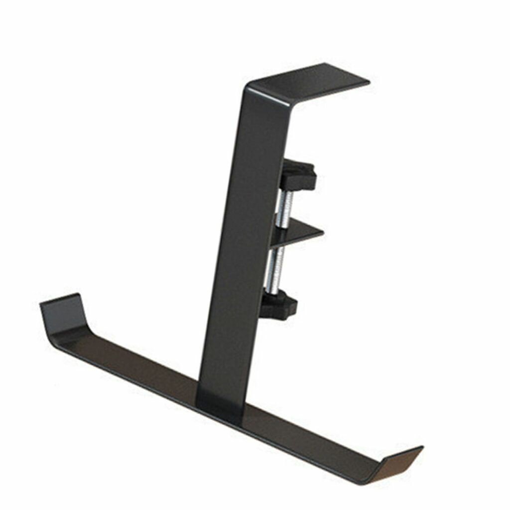 Крючок для подвешивания под столом-черный-1 упаковка