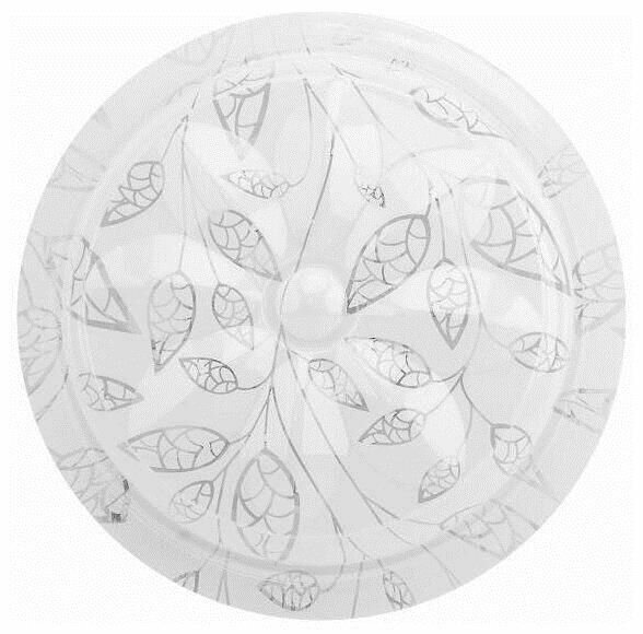 LEEK светильник светодиодный декоративный 28W(1960lm) 6500K 6K Сюзи d325x90мм IP40