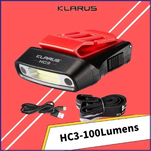 Налобный фонарь KLARUS HC3 100 люмен