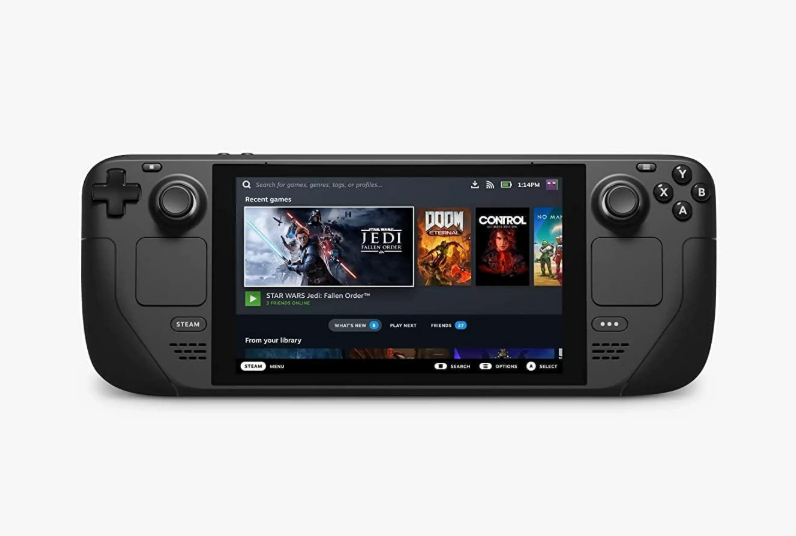 Игровая приставка Valve Steam Deck OLED 1TB ,7,4"inch, черный