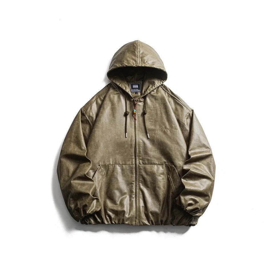 Куртка кожаная