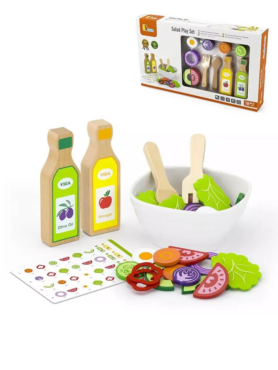 Игровой набор Готовим салат 36 предметов 51605