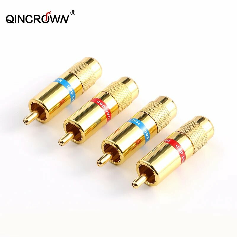 QINCROWN RCA разъемы Van den Hul 16pcs