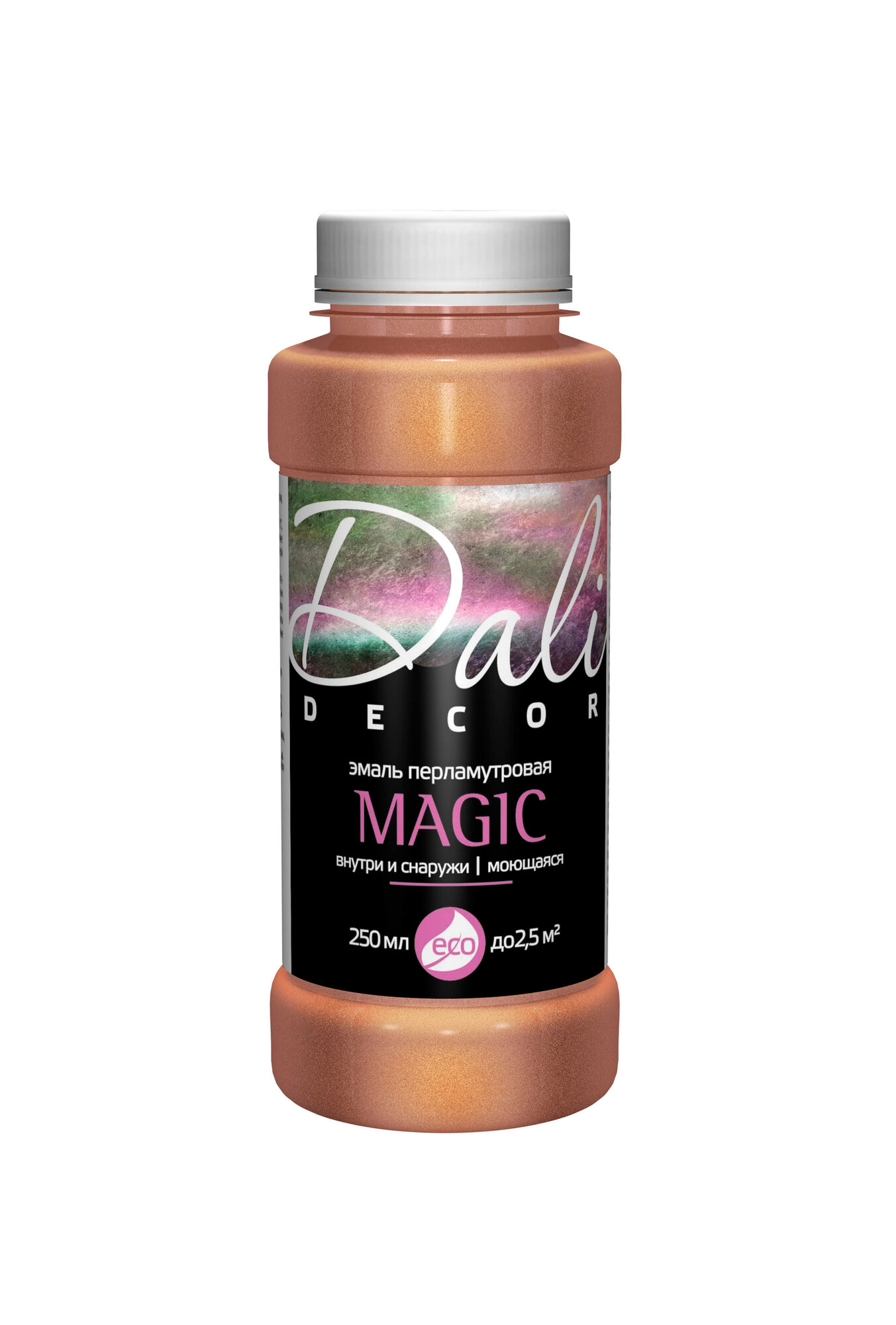 Дали DECOR Magic, акриловая эмаль, перламутровая, бронза, 0,25 л