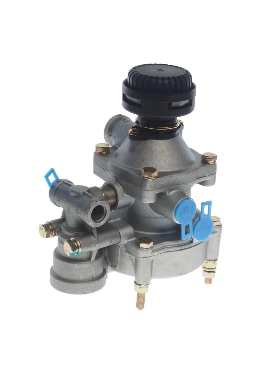 Клапан КАМАЗ, МАЗ полуприцепа с клапаном обрыва с глушителем