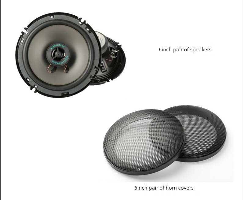 Автомобильные аудиоколонки 6,5 дюймов, 4 дюйма, 5inch 6inch коаксиальные динамики для модификации автомобиля,
