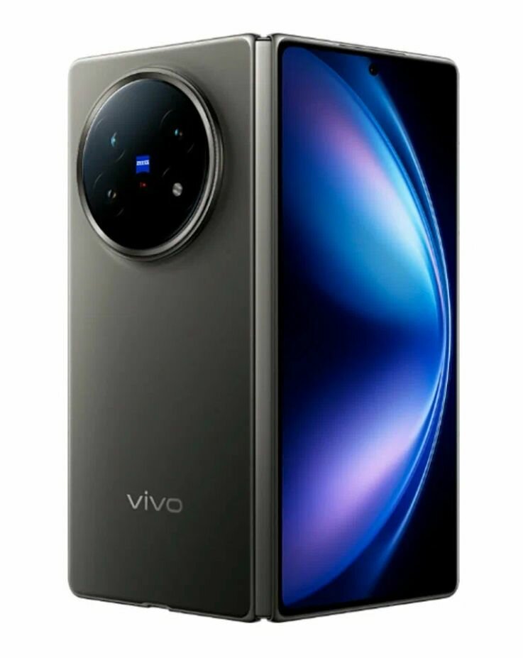 Смартфон Vivo X Fold 5, 16ГБ/512ГБ, два дисплея, 120Гц, NFC, Android 16, Black, CN