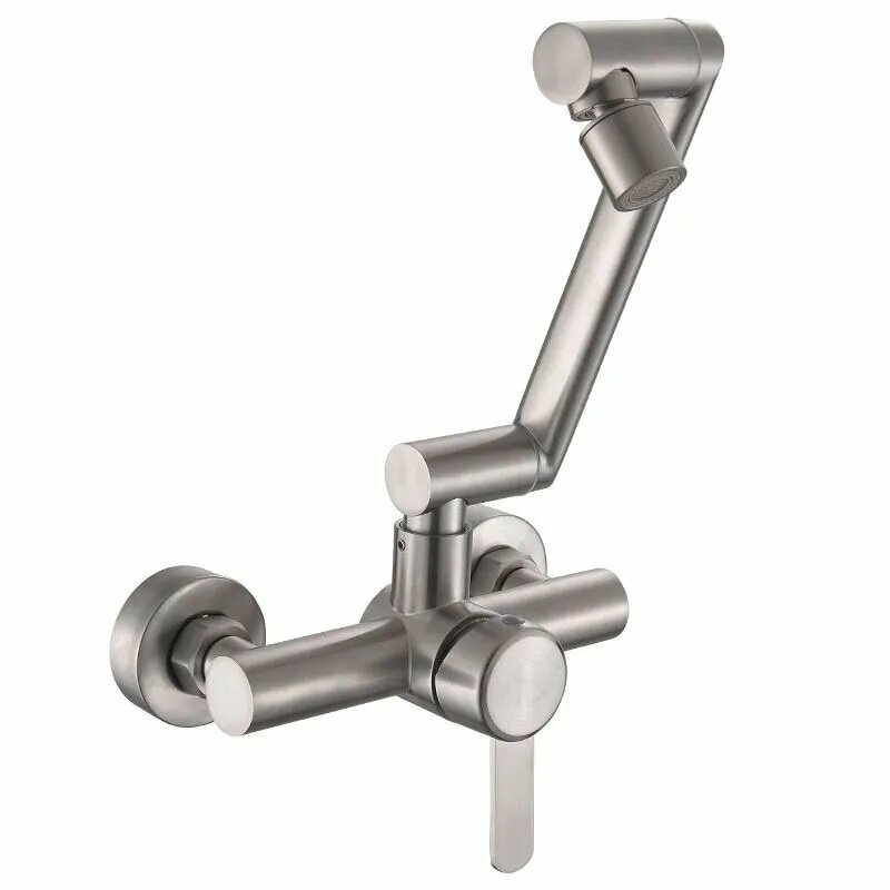 Кухонный кран MORLINCAR раковина встраиваемая в стену универсальная вращающаяся складная роботизированная рука кран для горячей и холодной воды