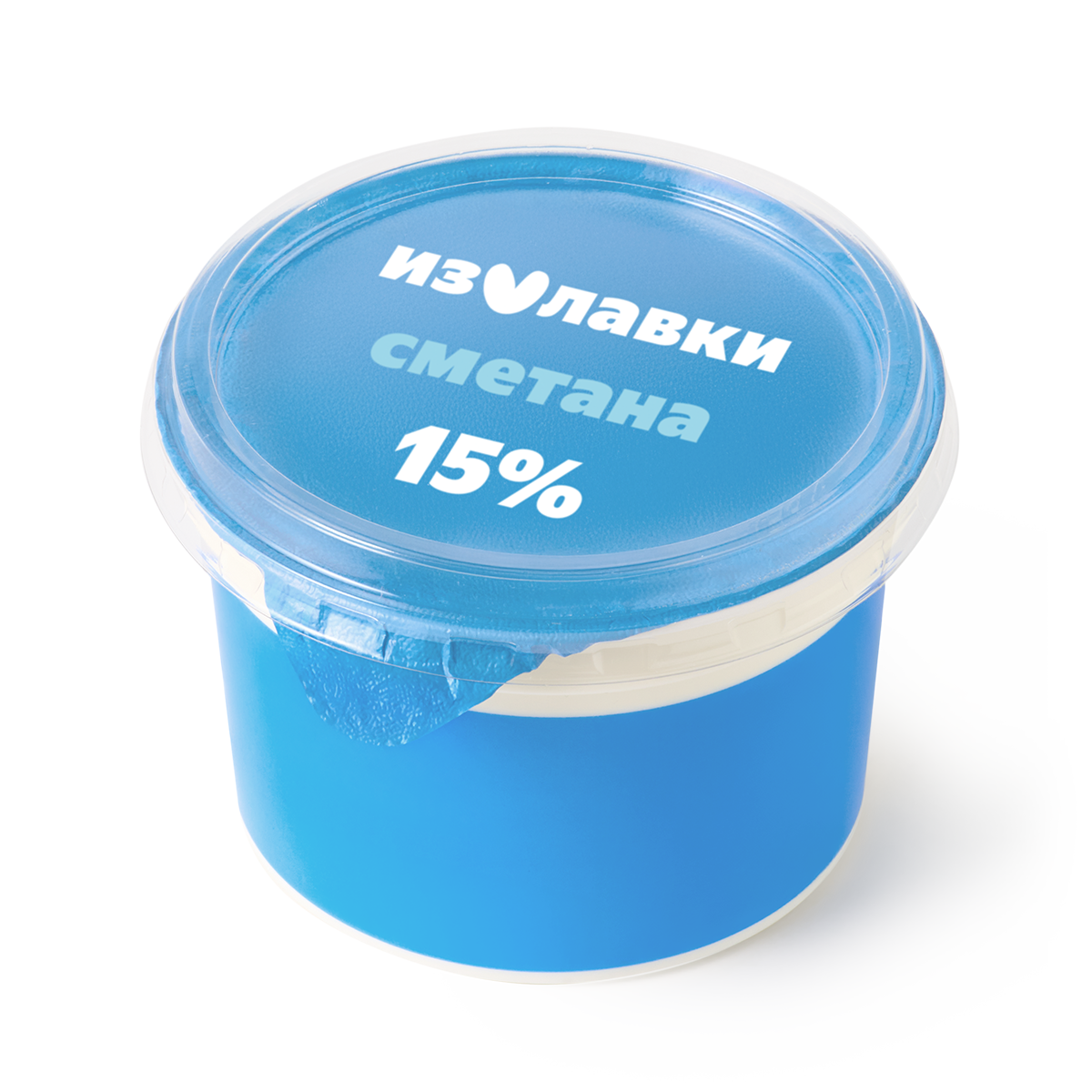 Сметана "Из Лавки", 15%, 250 г, без заменителя молочного жира