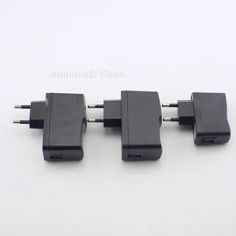 Зарядное устройство Micro USB 5В 1А 2А 3А 3000мА, сетевой адаптер питания для US plug, 5V 1A — фото 1