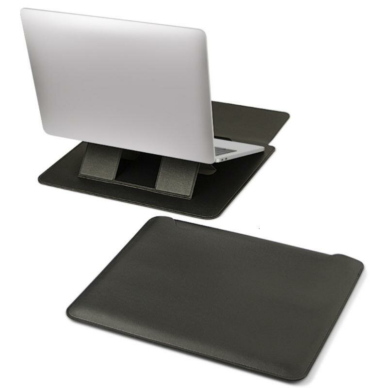 Чехол-подставка для ноутбука 13–14 дюймов, Черный - 13"