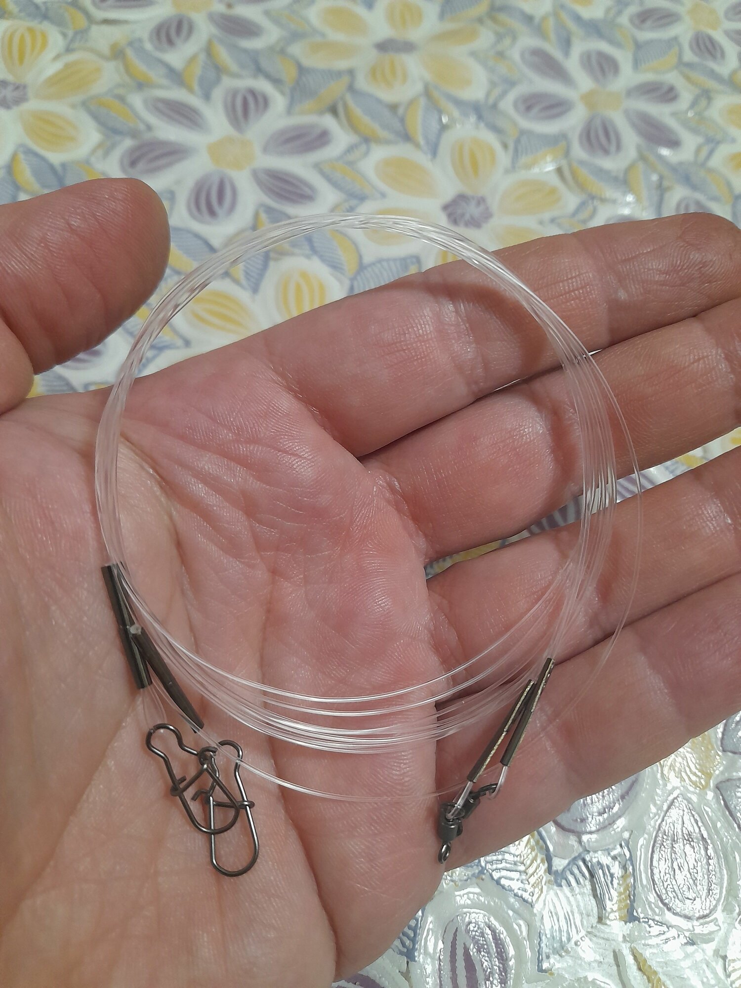 Поводки 100 см, 2 шт, 0.55 мм флюорокарбоновые