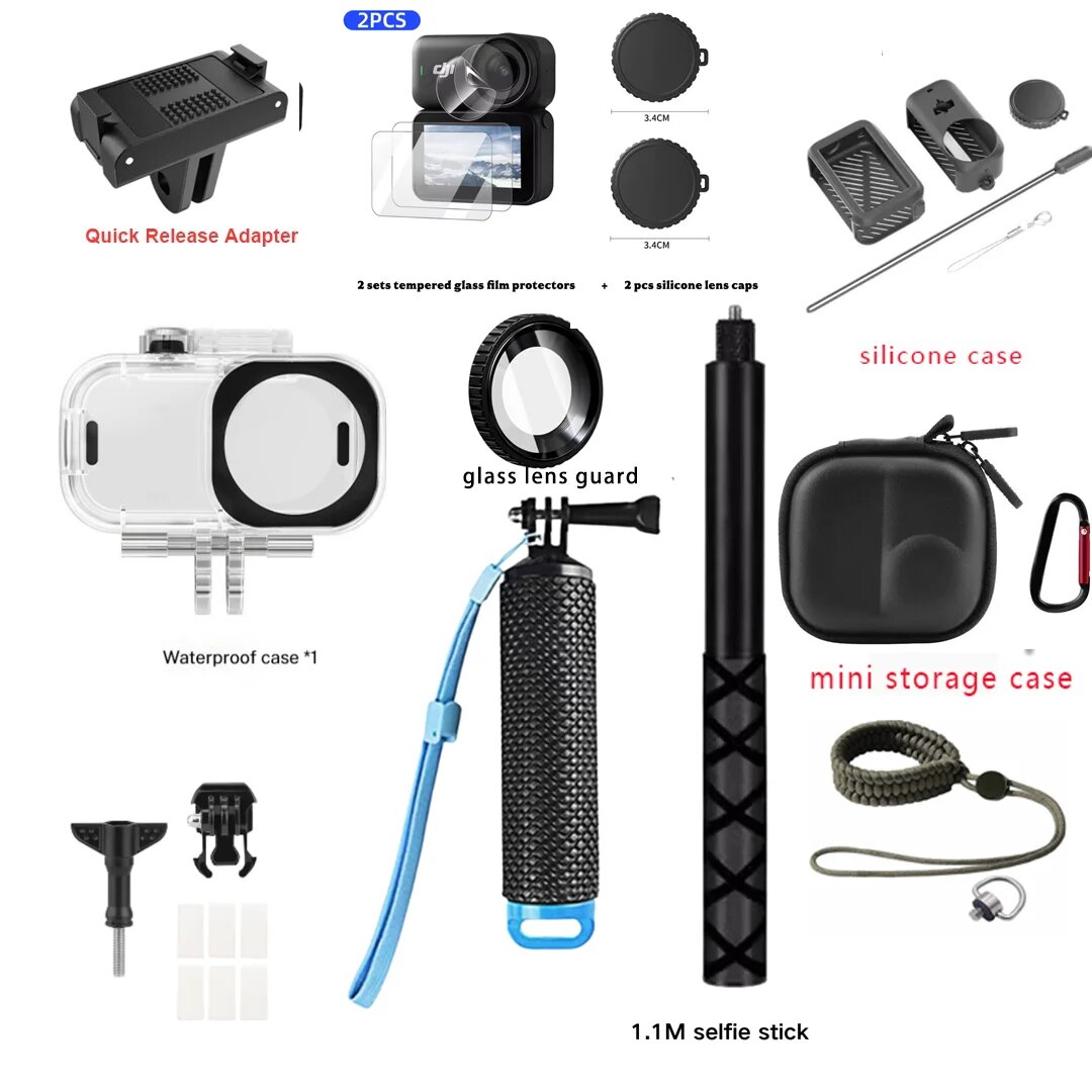 Водонепроницаемый чехол full kit для DJI Osmo Nano