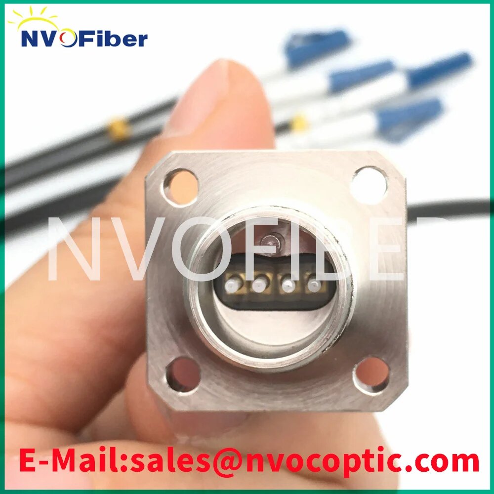 Бронированный оптоволоконный патч-корд ODC 4 волокна 50м/100м SM 5.0мм черный + 2 50M 2PCS ODC-LC