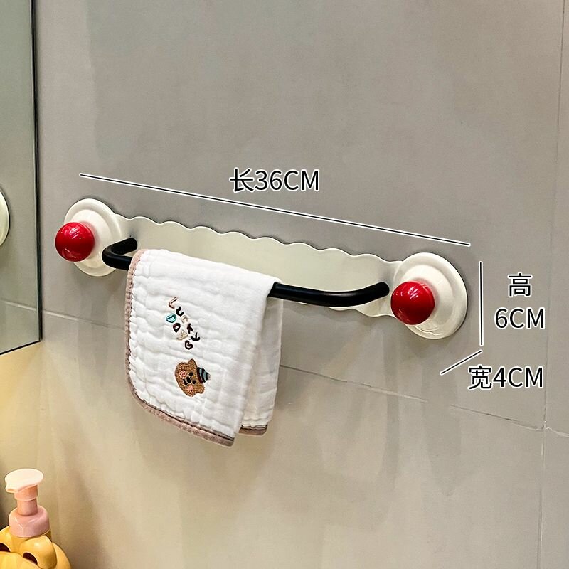 Держатель для резинок и повязок для волос, на присоске, для размещения под зеркальным шкафчиком в ванной, у раковины, для хранения резинок для волос, заколок, полотенец.