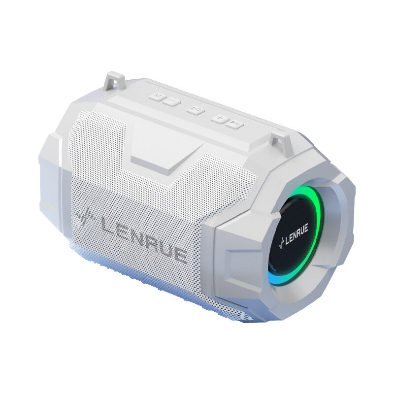 Интеллектуальная беспроводная Bluetooth-колонка с искусственным интеллектом, портативная, с длительным временем работы от батареи, подходит для использования дома и на улице, с мощными басами и высокой громкостью.