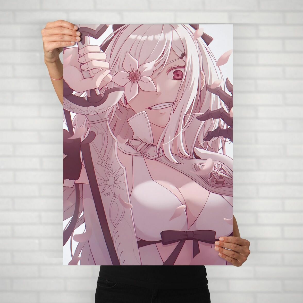 Плакат на стену для интерьера Дракенгард (Zero 6) - Постер по игре Drakengard формата А1 (60x84 см)