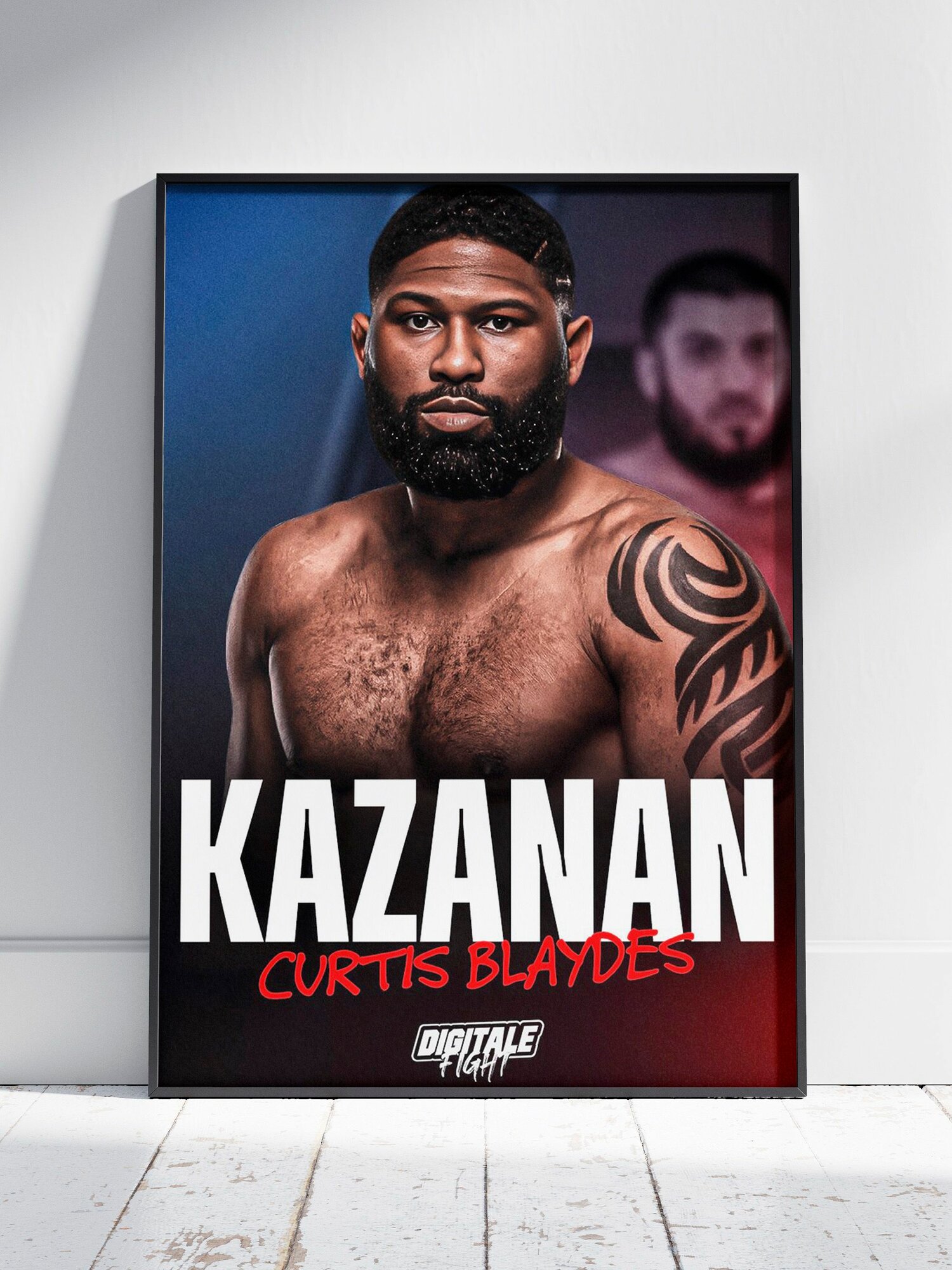 Плакат на стену для интерьера Бойцы Тяжеловесы (Кёртис Блэйдс - Curtis Blaydes) - Постер по спорту и физической активности формата A4 (21x30 см)
