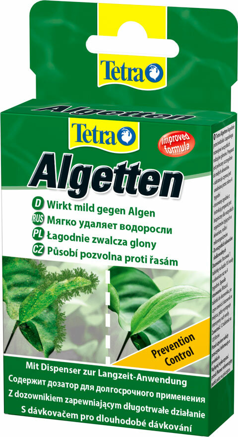 TETRA ALGETTEN средство для борьбы с водорослями длительного действия (12 т х 2 шт)