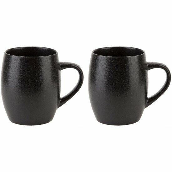 Набор кружек Nouvelle "Black Stone" 2 шт, 430 мл. (0540157-Н2)