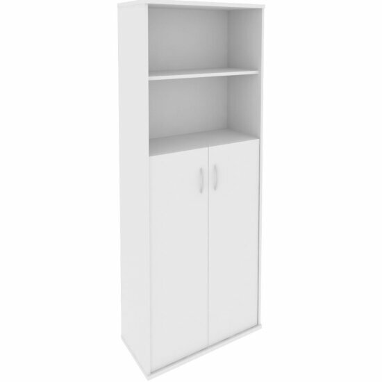 Шкаф Riva высокий широкий А. СТ-1.6 Белый 770*365*1980