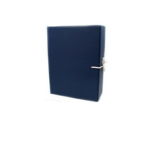 Короб архивный А4 бумвинил 100мм цвет асс. на завязках. Количество в наборе 3 шт.