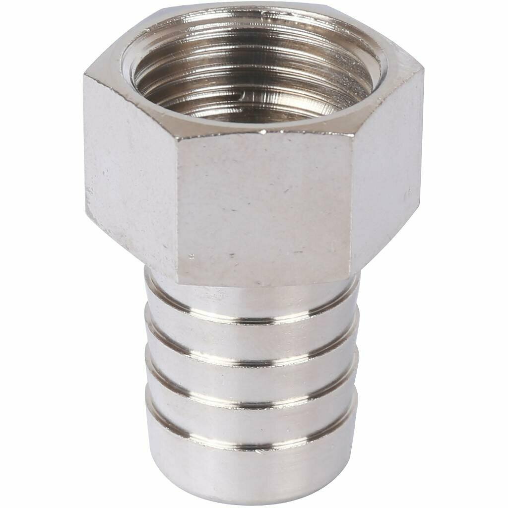 Штуцер 1/2" х 18 ВР никелированный STOUT (2600F1N041800B)