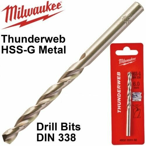 Сверло по металлу Milwaukee Thunderweb HSS-G