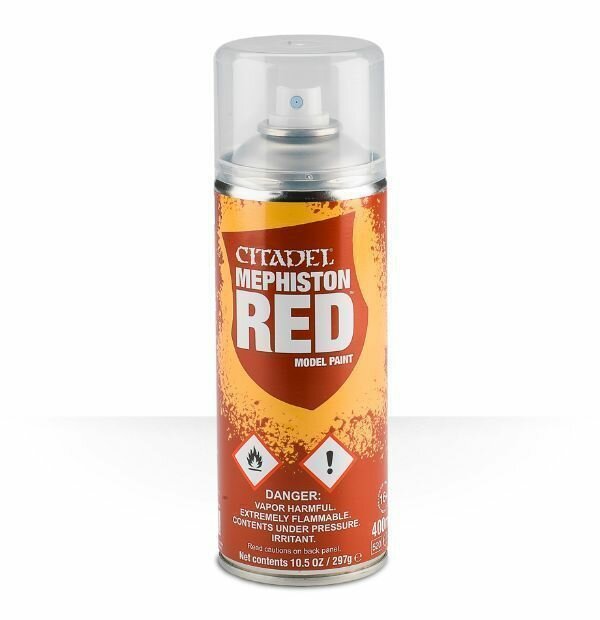 Краска-спрей акриловая Citadel Mephiston Red 400мл
