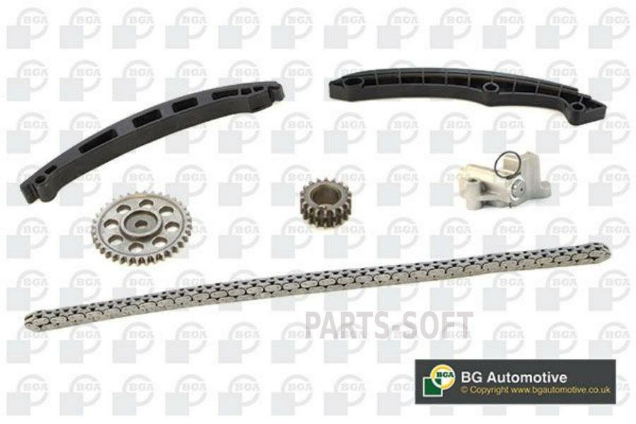 Комплект цепи ГРМ SKODA RAPID, SUPERB II 08-15 1.4 / VW CC, SHARAN, TIGUAN 1.4 11-18 Bga арт. TC0112FK