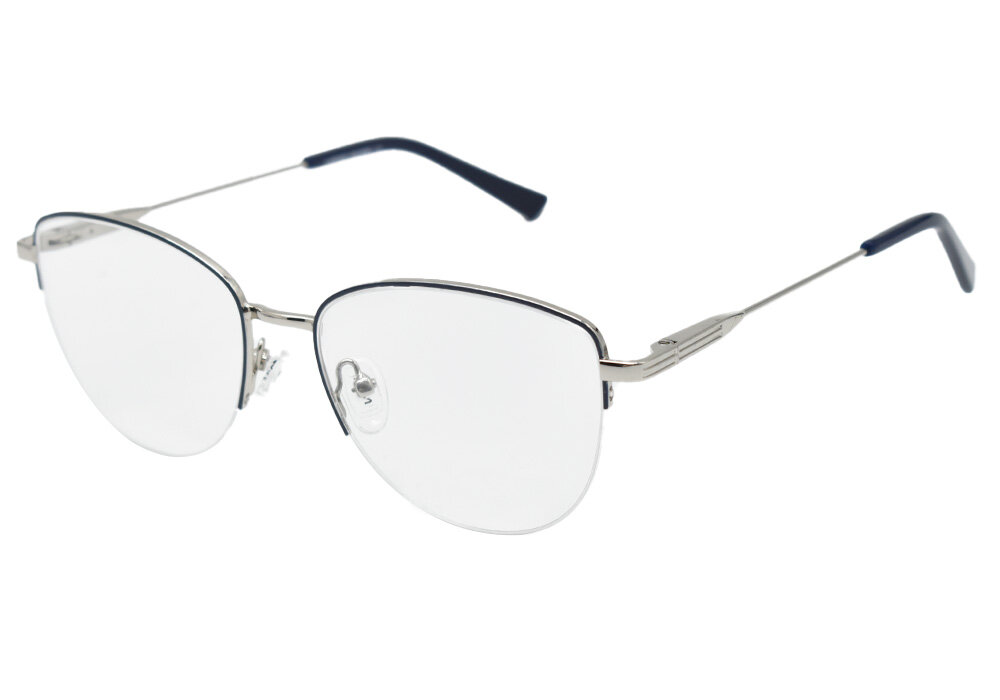 Оправа для очков Mario Rossi MR12-363 19 пол Женский форма оправы Кошачий глаз цвет оправы Серебряный, Чёрный