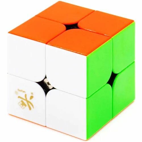 Кубик Рубика МагнитныйDaYan 2x2 TengYun v2 M Цветной пластик / Головоломка