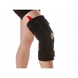 Ортез на колено Genu Direxa Otto Bock шарнирный разъемный (2-ве шины) с надпателлярным вырезом, 8353-7 (L, Универсальные)