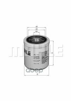 Фильтр масляный КПП ! SCANIA GR801. GRS890/890R Mahle/Knecht арт. HC113