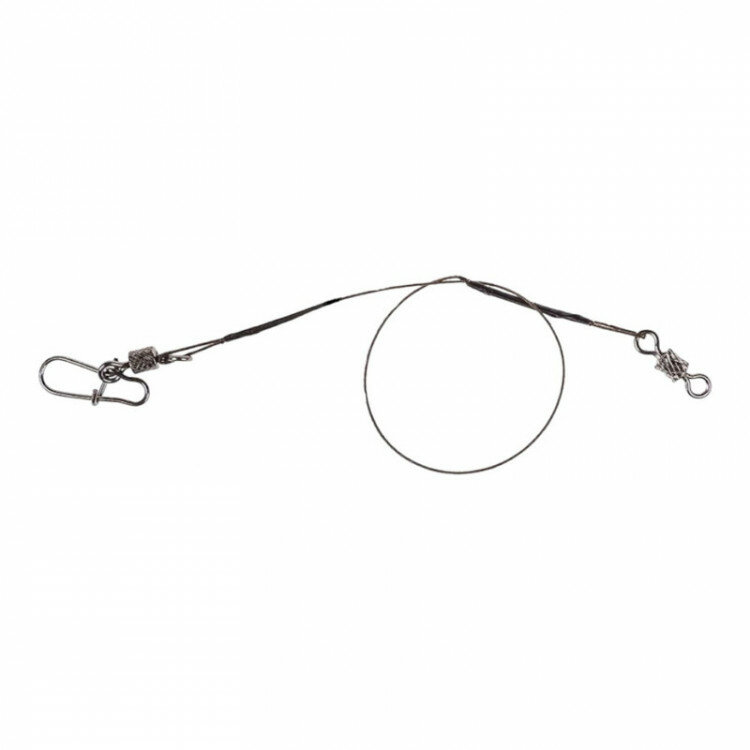 Поводок SIBBEAR стальной 1х7 50см 20 кг 2шт