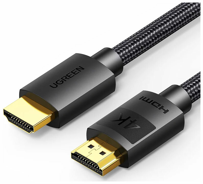 Кабель Ugreen HDMI-HDMI, 2.0, 4K, 2 м (40101)