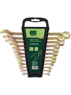 Набор ключей комбинированных, 6-22 мм, 12 шт, Сибртех 15439